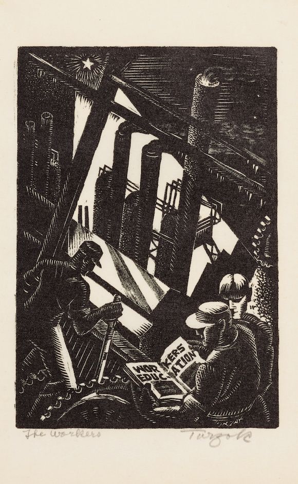 Bonhams : Charles Turzak (1899-1985); Workers II;