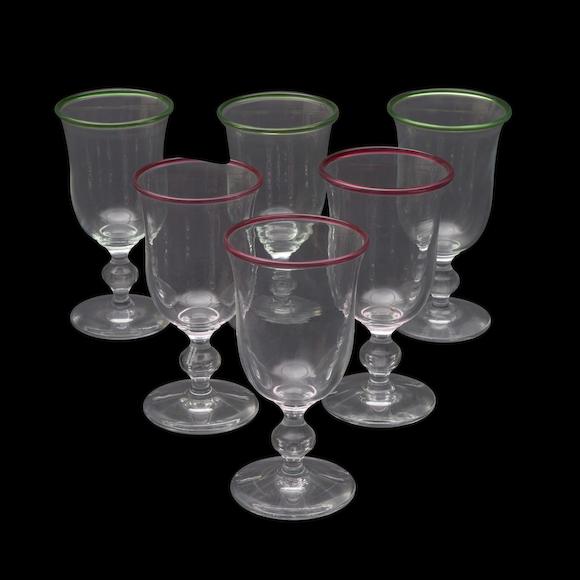 Bonhams Skinner Thirty Pieces Of Glassware