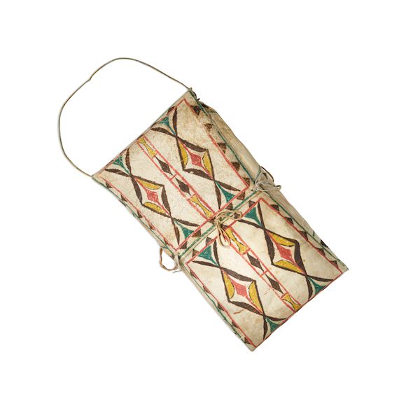 Bonhams : A Niitsitapi (Blackfoot) parfleche envelope