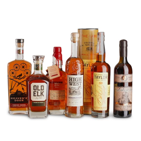 Bonhams Skinner : Mixed American Whiskey (6 750ml bottles)