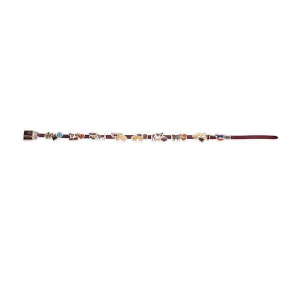 Bonhams : A Gail Bird & Yazzie Johnson Indian Market belt, "Protein," 1999