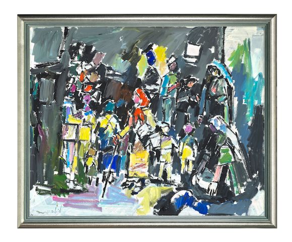 Bonhams : Pinchas Litvinovsky (Russian/Israeli, 1894-1985) Standing ...