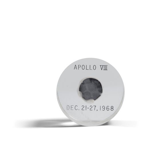 Bonhams : APOLLO 8: FLOWN COMMAND MODULE HEAT SHIELD FRAGMENT IN LUCITE ...