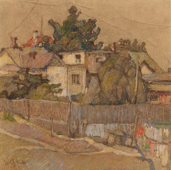 Bonhams : Isabel Hunter (1865-1941) Monterey Scenes (a group of two ...