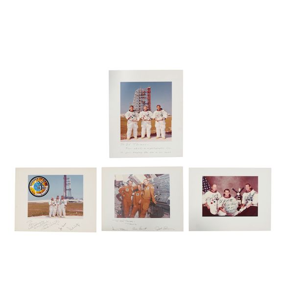 Bonhams : SKYLAB: GROUP OF 4 CREW-SIGNED PHOTOGRAPHS TO NASA ...