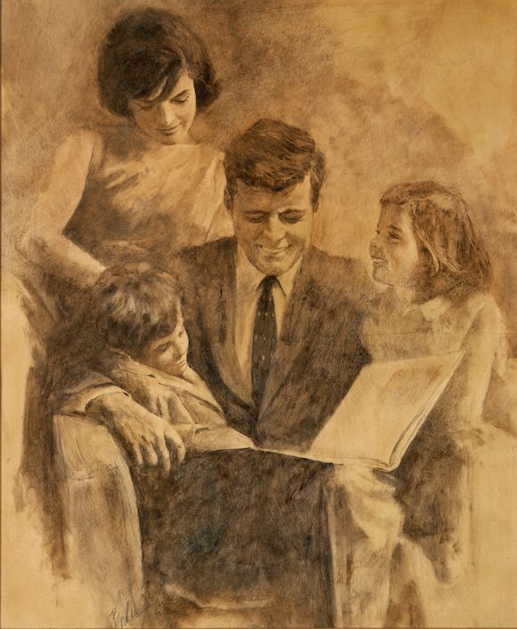 Bonhams Skinner : Joseph Bowler Jr. (American, 1928-2016) Kennedy ...