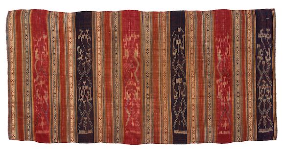 Bonhams Skinner : Ceremonial Skirt Cloth Laos 2 ft. 2 in. x 4 ft. 5 in.