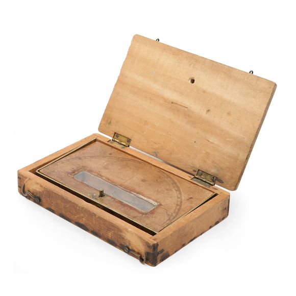 Bonhams Skinner : Semi-Circumferentor in Pine Box, George W. Wilson ...