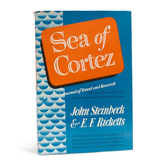 Bonhams : UNREVISED PROOF OF SEA OF CORTEZ. STEINBECK, JOHN. 1902-1968 ...
