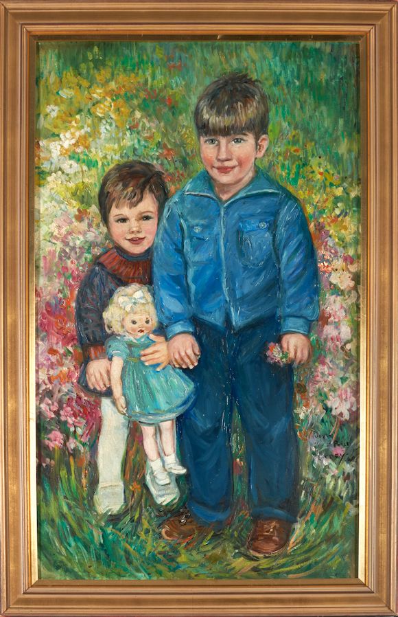 Bonhams Skinner : Waldo Peirce (1884-1970) The Doll; Jonathan and Karen ...