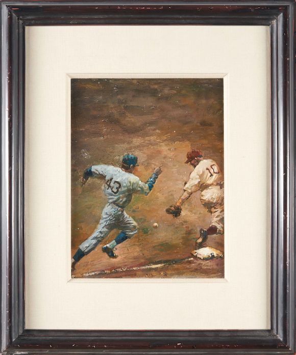 Bonhams Skinner : Lance Richbourg (American, born 1938) Covering First ...