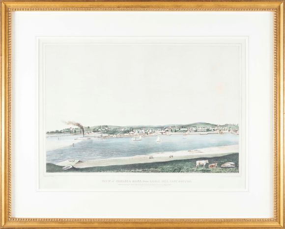 Bonhams Skinner : Benjamin Rivers (publisher), 1848. View of Chelsea ...