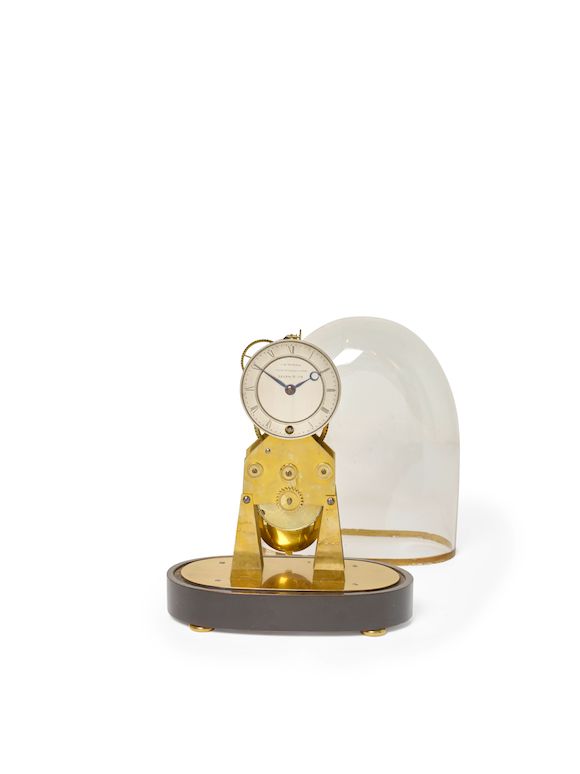 Bonhams : A RARE MONTH GOING SMALL SKELETON TIMEPIECE WITH HELICAL ...