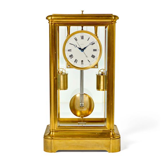 Bonhams : A UNIQUE TABLE REGULATOR WITH SPECIAL ESCAPEMENT FOR ...