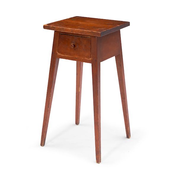Bonhams Skinner : Pine Single Drawer StandAmerica, early 20th century.