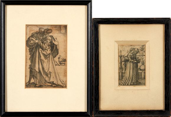 Bonhams Skinner : Pair of 16th-century engravings;