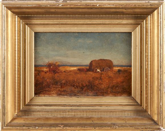 Bonhams Skinner : Robert Swain Gifford (American, 1840-1905) Gathering ...