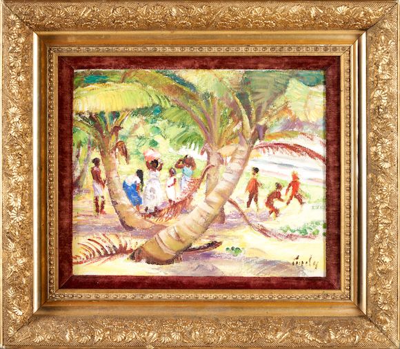 Bonhams Skinner : EMILY MUIR (AMERICAN, 1904-2003) SAN BLAS VILLAGE