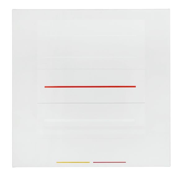 Bonhams : RICHARD LIN (1933-2011) March Vermilion, 1972 (The Estate of ...