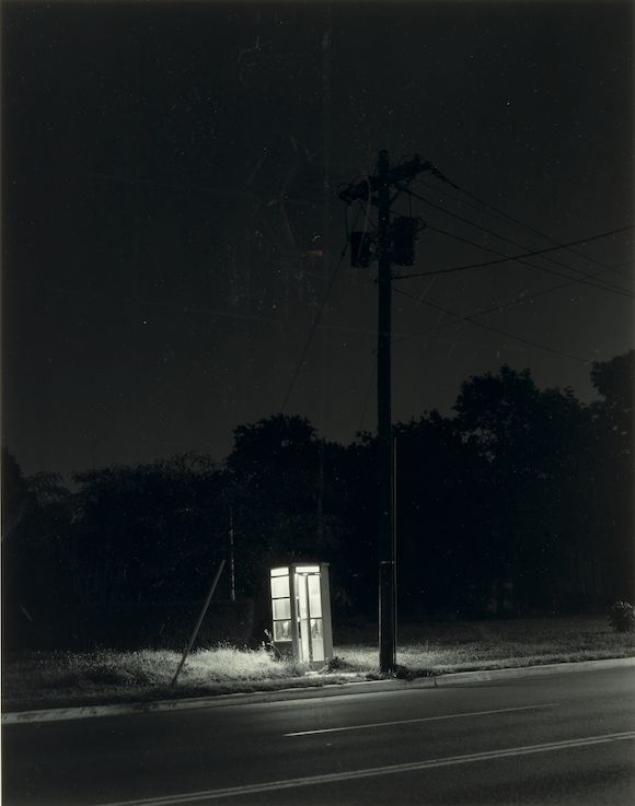 Bonhams : George Tice (born 1938); 'Telephone Booth, 3 A.M., Rahway ...