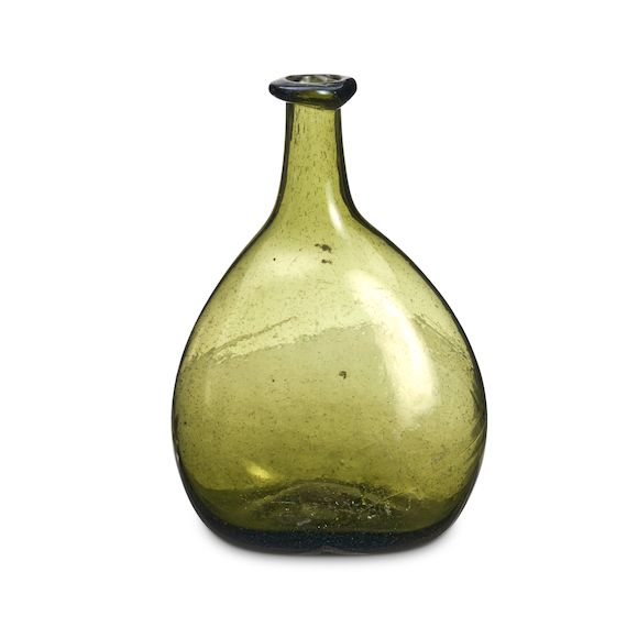 Bonhams Skinner : A Small American 'Chestnut' Flask, probably New ...