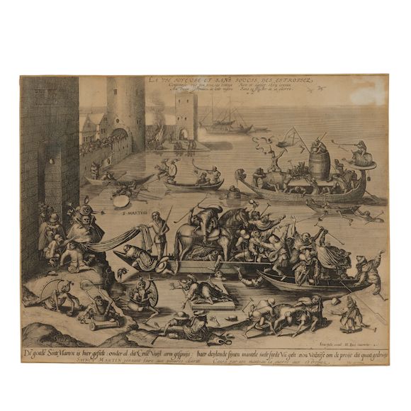 Bonhams : Johannes I van Doetecum, The Elder (1530-1605); and Lucas van ...