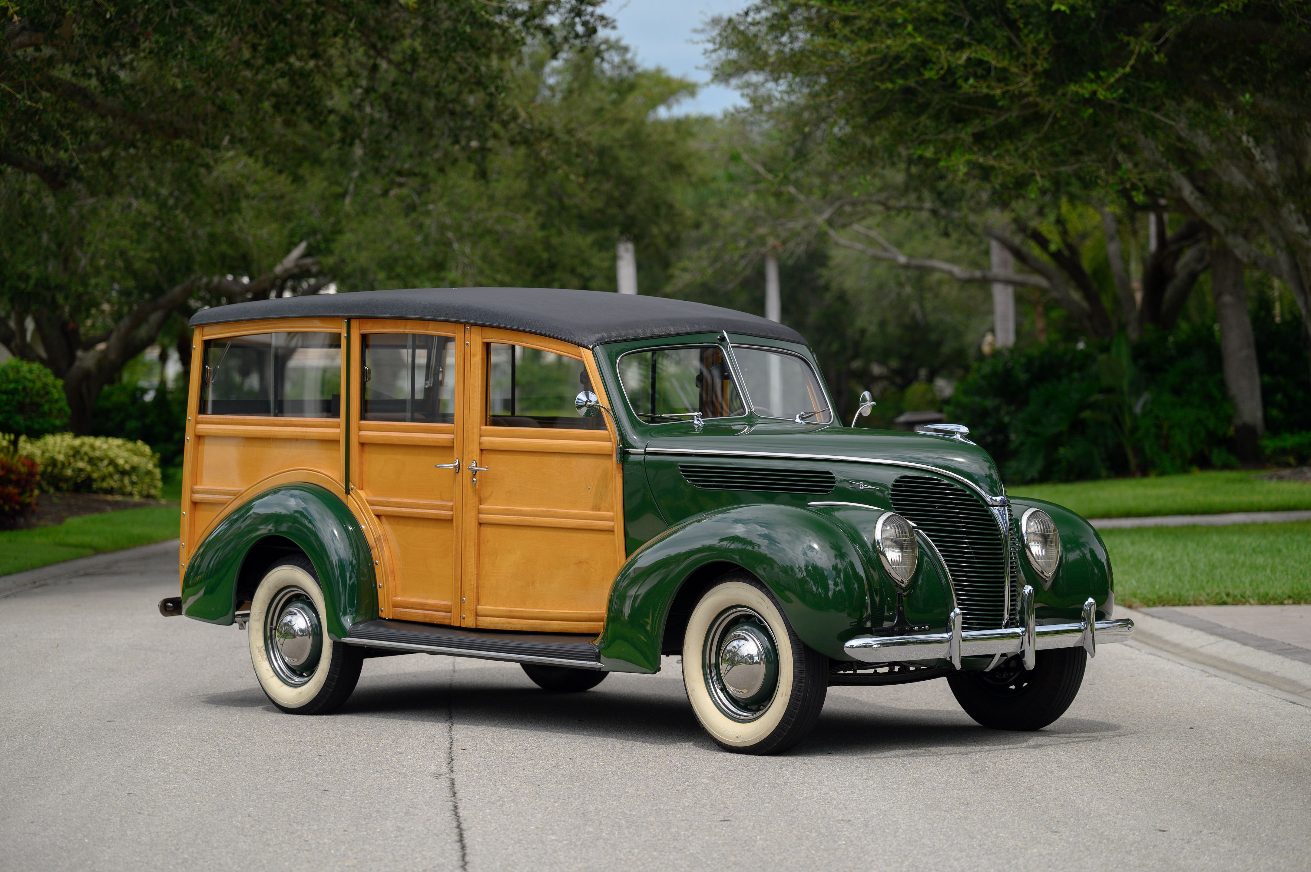 Bonhams Cars : 1938 Ford Model 81A Deluxe Station Wagon Chassis no. 18 ...