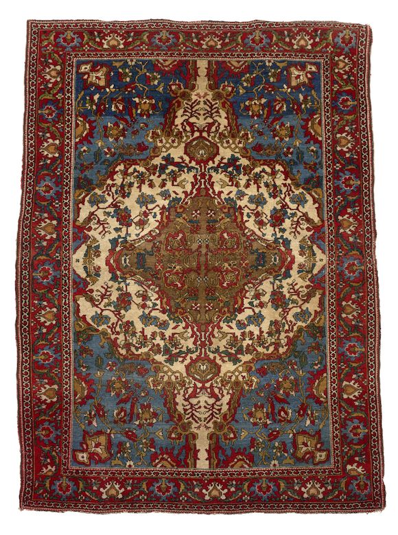 Bonhams Skinner : Malayer Rug Iran 4 ft. 6 in. x 6 ft. 6 in.