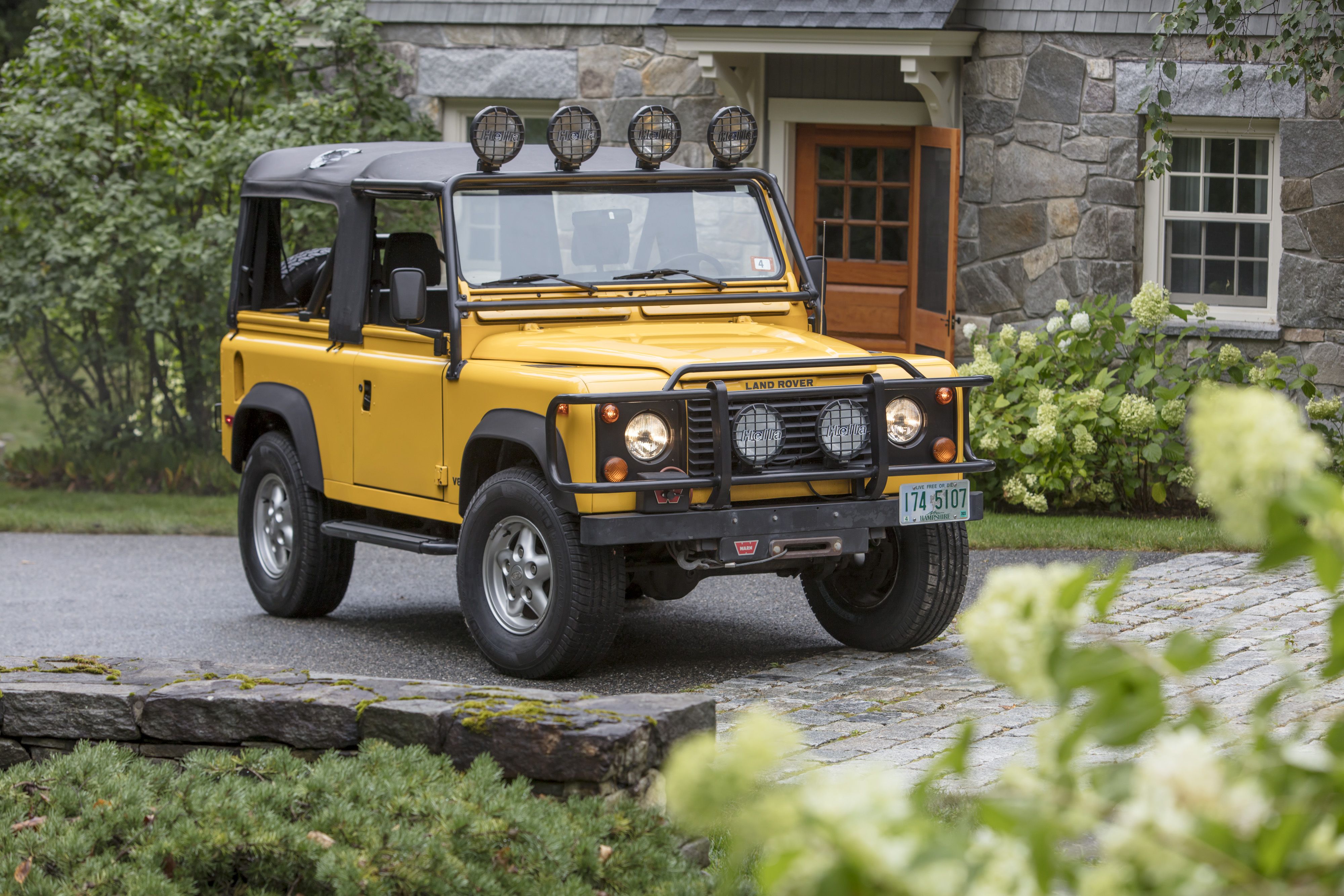 Bonhams Cars : 1995 Land Rover Defender 90 NAS Soft Top VIN ...