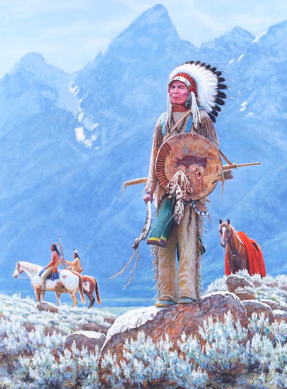 Bonhams : John C. Gawne (born 1952) A Grand View 40 x 30 1/4 in. framed ...