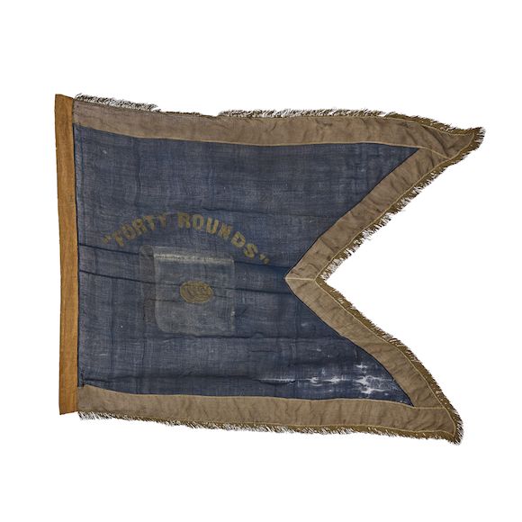 Bonhams : A U.S. ARMY "FORTY ROUNDS," FLAG OF THE 2ND BRIGADE, THIRD ...