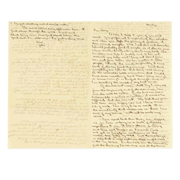 Bonhams : STEINBECK WRITES TO HIS SISTER AFTER A BITTER FIGHT WITH ...