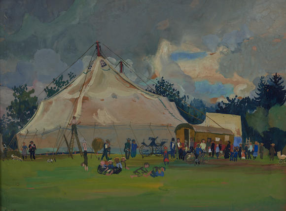 Bonhams Skinner Anglo American School 19th20th Century The Circus