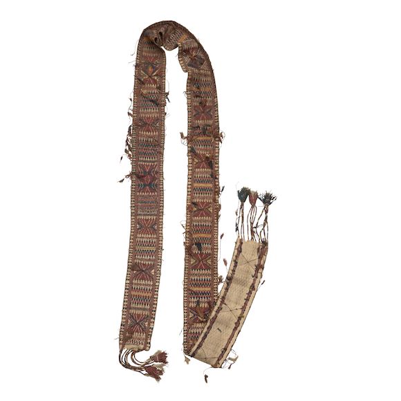 Bonhams Skinner : Kuchi Pack-Animal Band Afghanistan 8 in. x 17 ft. 7 in.