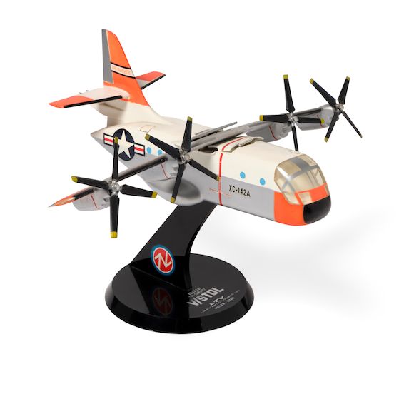 Bonhams : LTV XC-142A V/STOL CONTRACTOR'S MODEL. Plastic model on ...
