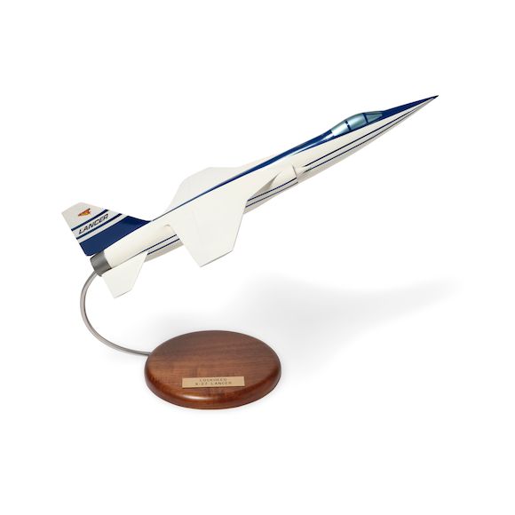 Bonhams : LOCKHEED X-27 CONCEPT CONTRACTOR'S MODEL. Mixed materials on ...