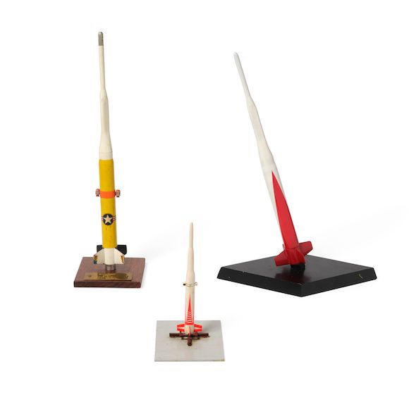 Bonhams : LOCKHEED X-17: GROUP OF THREE CONTRACTOR'S MODELS. 3 ...