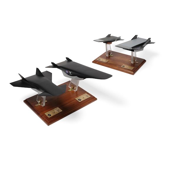 Bonhams : NASA X-43 SCRAMJET CONCEPTS PRESENTATION MODEL GROUP. 4 ...