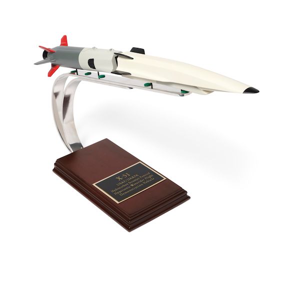 Bonhams : BOEING / AFRL X-51A WAVERIDER CONTRACTOR'S MODEL. Mixed ...