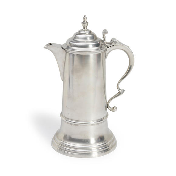 Bonhams Skinner Pewter Flagon Thomas Danforth And Sherman Boardman C