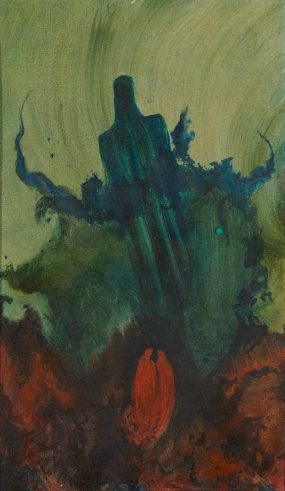Bonhams : SOFÍA BASSI (1913-1998) Untitled (Spectre)1971oil on canvas ...