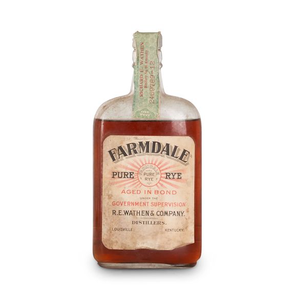 Bonhams Skinner : Farmdale Pure Rye 1916 (1 pint bottle)
