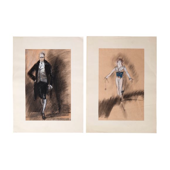 Bonhams : Christopher Lee "Dracula" and Bernard Menez "Ferdinand ...
