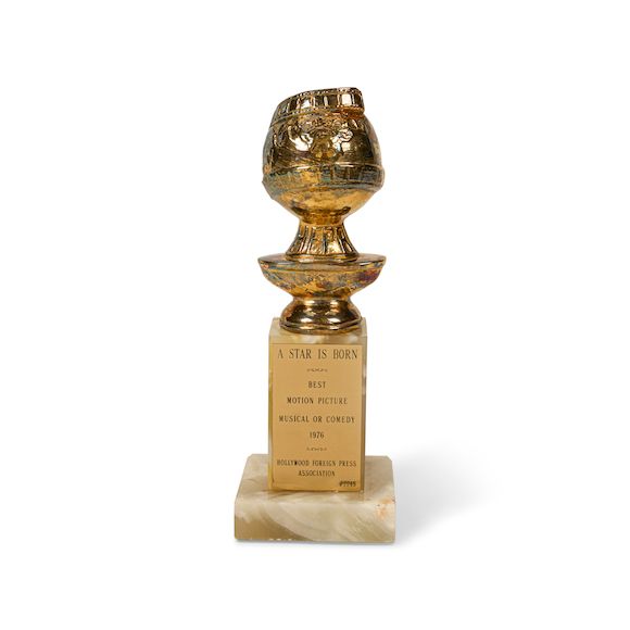 Bonhams : Golden Globe® Award for Best Motion Picture for A Star is Born.