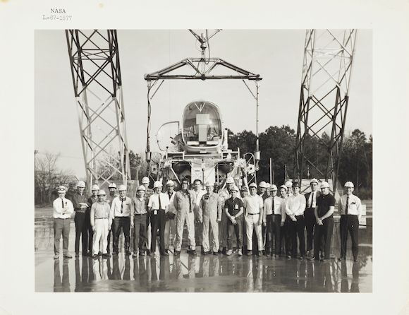 Bonhams : APOLLO PROGRAM: LUNAR LANDING RESEARCH FACILITY GROUP. Group ...