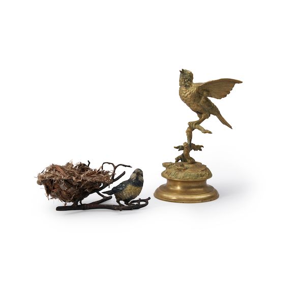 Bonhams Skinner : Two Bronze Birds,