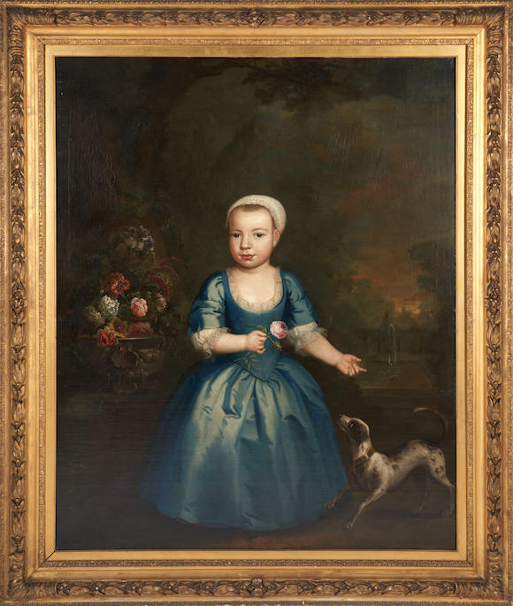 Bonhams Skinner Anglo American School 18th Century Portrait Of A