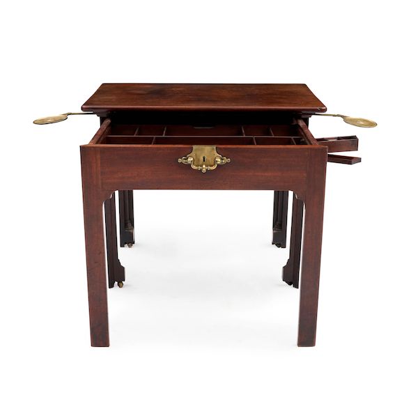 Bonhams Skinner : George III Mahogany Architect's Table,