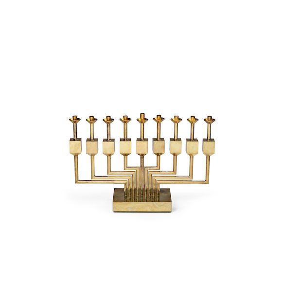 Bonhams : Yaacov Agam (born 1928); Dreidel Menorah;