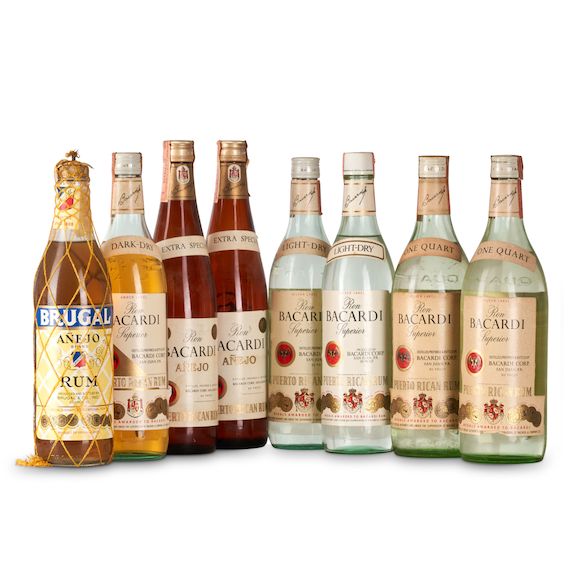 Bonhams Skinner : Mixed Rum (8 bottles)